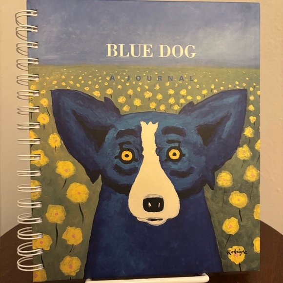 Blue Dog | Office | New Cajun Blue Dog Journal By George Rodrigue Large ...